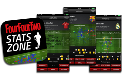 Estadísticas de jugadores de fútbol con STATS ZONE